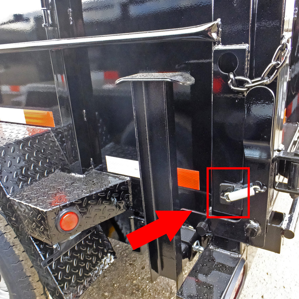 Spreader Gate Latch Guide/Stop, Steel | www.OrderTrailerParts.com